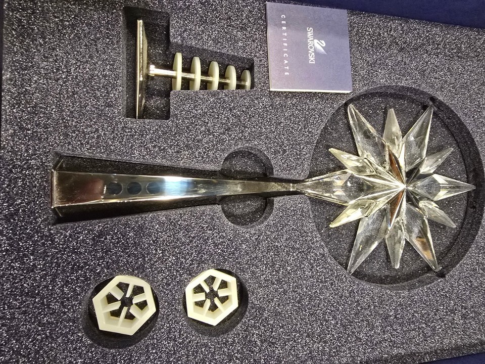Swarovski Rockefeller Christmas Tree Topper 2006 Holiday Shining Star ...