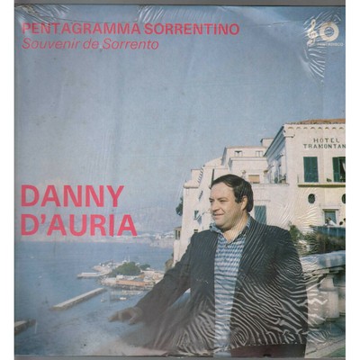 Danny D'Auria ‎LP Vinyl Pentagram Sorrentino Souvenir De Sorrento ...