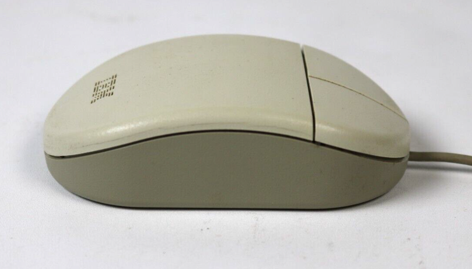 IBM PS/2 Classic Roller Ball Mouse 6Pin 9 FT CRD plug model 33G5430 ...