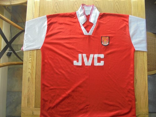 Arsenal JVC football XXL eighties 1980's shirt jersey soccer | eBay ...