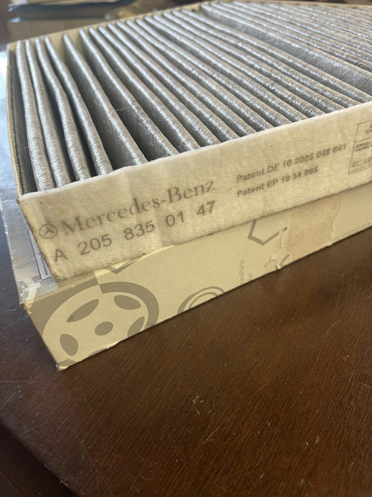 Genuine Mercedes W205 Cabin AC Air Filter Original for C300 C400 GLC ...