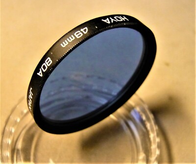 49mm Hoya 80A color correction Multi-Coated Filter. Made in Japan. NOS ...