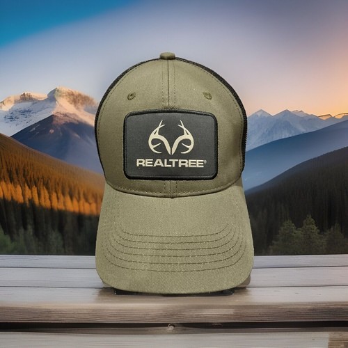 Real Tree Mule Whitetail Deer Buck Rack Mesh SnapBack Baseball Cap | eBay