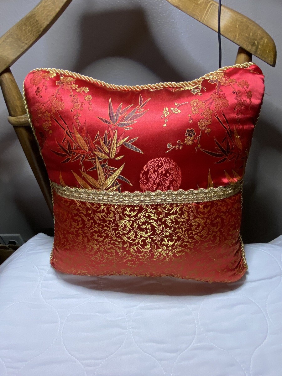 Red Square Pillow