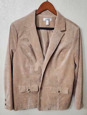 Dressbarn Womens Beige Blazer Jacket 14/16 | eBay
