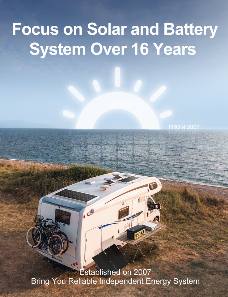 ECO-WORTHY 12V 280Ah 3584Wh LiFePO4 Lithium Battery Bluetooth 24V/36V ...