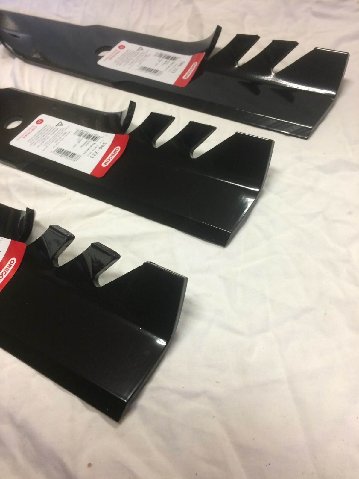 Set/3 Oregon 596-323 G5 Gator Mulch Blade For Dixie Chopper 30227-50H ...