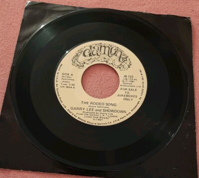 Garry Lee Showdown promo 45 The Rodeo Song / Cajun Boogie 1982 Damon JB ...