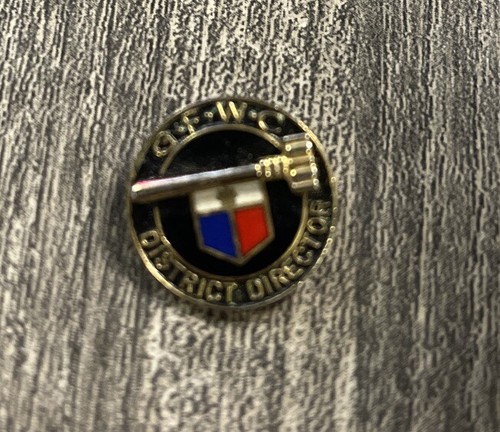 GFWC General Federation Women's Club District President Pin | eBay