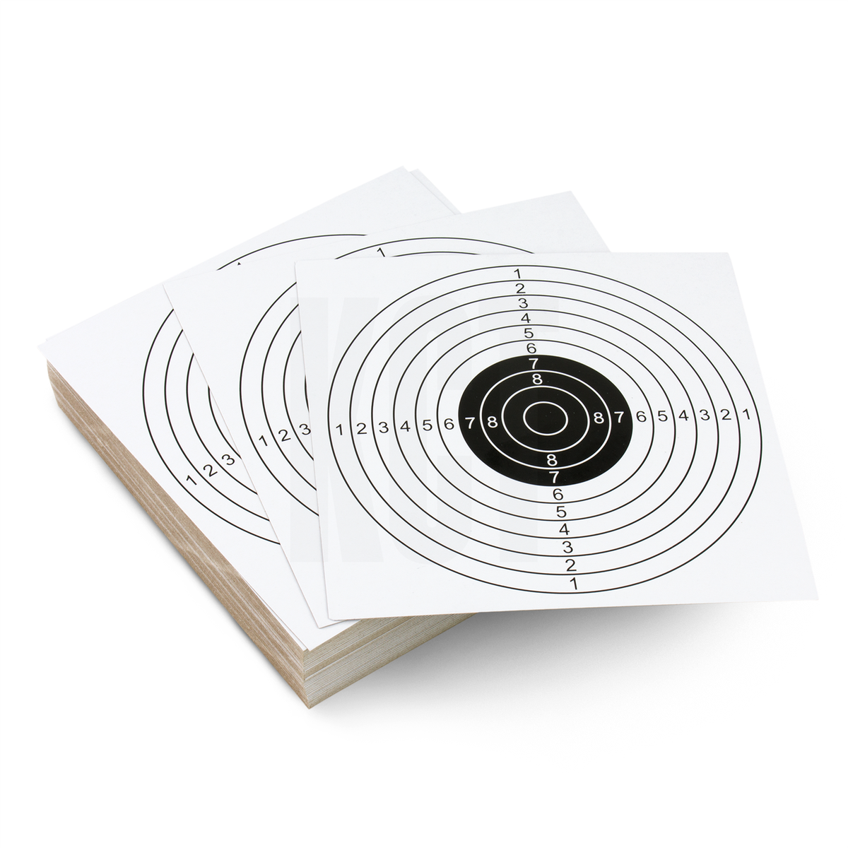 Rifle Targets Scope 2 Sight-in Premium Ultra Bright 1 Inch Grid Paper ...