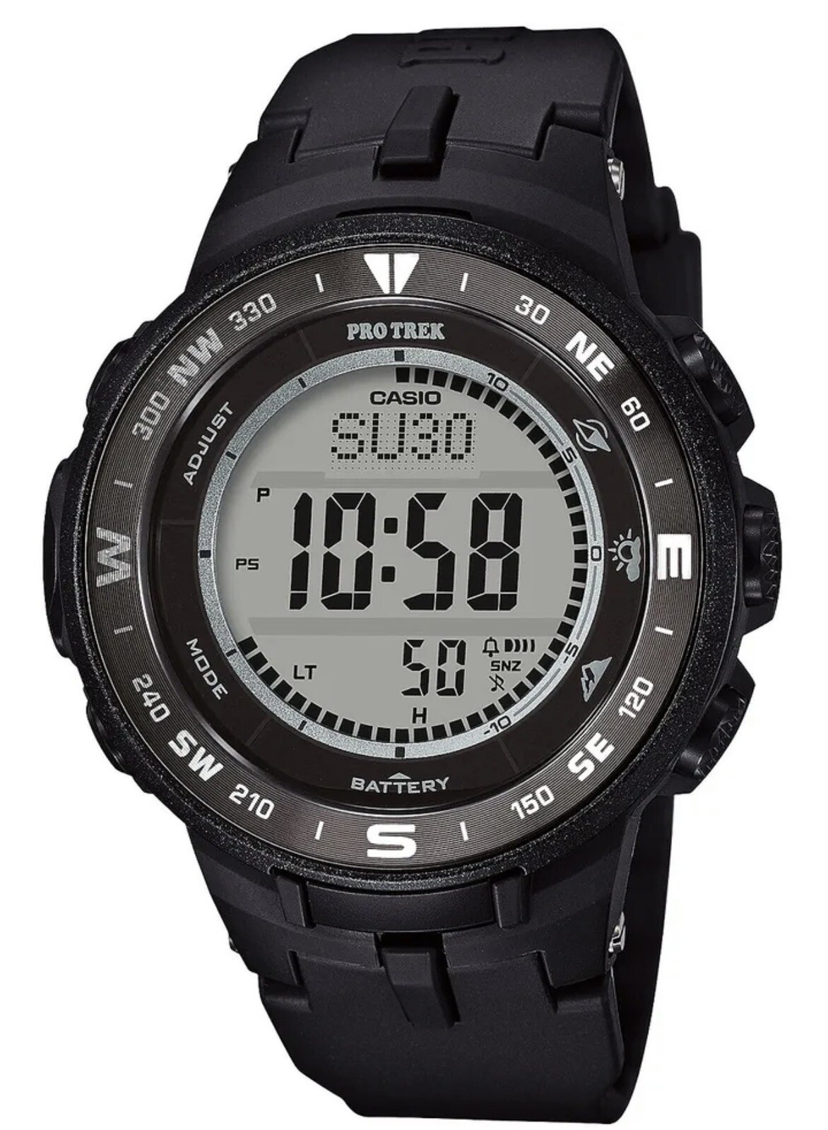 Casio PRG-330-1WC Pro Trek Solar Mens Watch 47mm Brand New In Box Sport ...