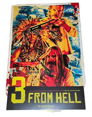 3 From Hell (2019) 11x17 S/S Original Teaser (VG) poster | eBay