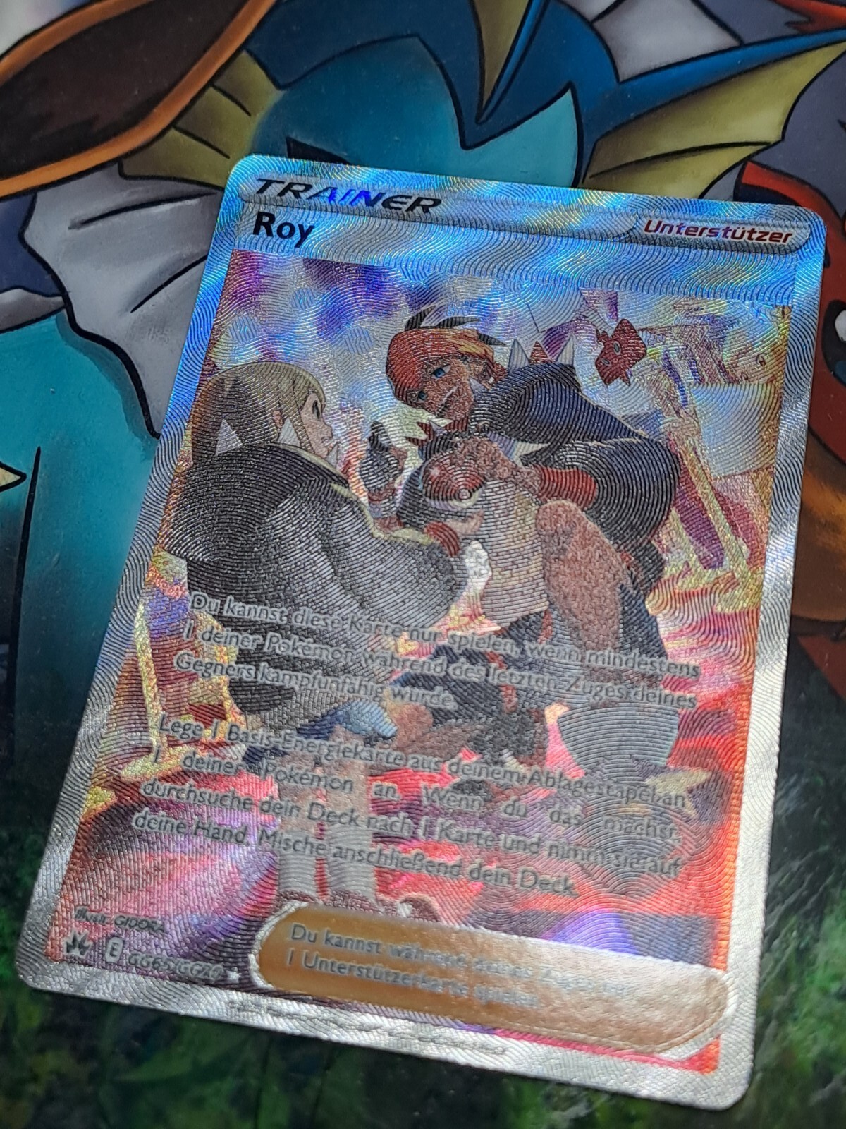 Pokemon Karte Roy Trainer Full Art Zenit der Könige | eBay.de