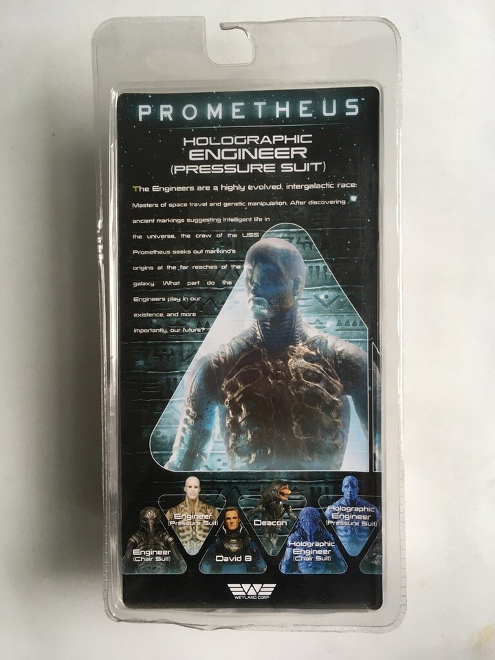 PROMETHEUS Holographic Engineer ( pressure suit) action figure NECA | eBay