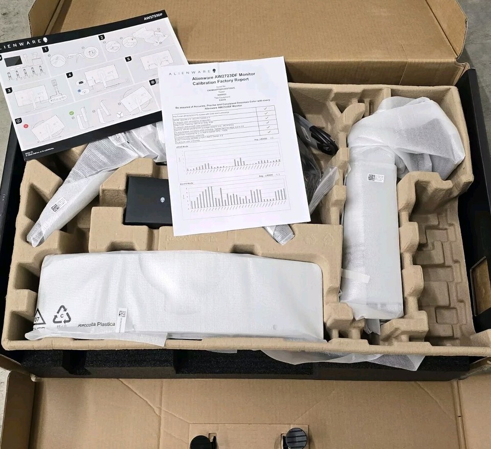 Alienware AW2723DF Gaming Monitor 27in- 1440p 280Hz - 1ms response time ...