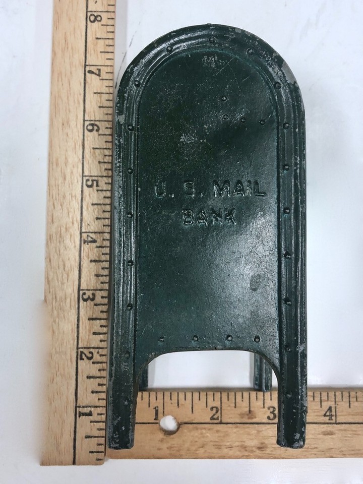 Vintage Green Cast Aluminum US Mail Box Bank W/ Patent Pending Mark | eBay