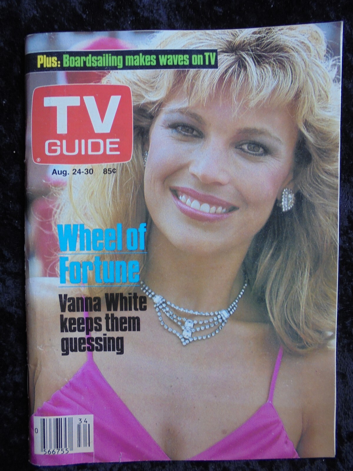 1985 TV Guide August 24- VANNA WHITE VFN+ UNREAD | eBay
