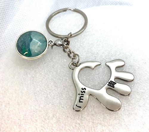 Handmade Key chain key rings charm unique gift idea wearable art ...