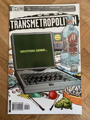 TRANSMETROPOLITAN #59 VERTIGO/DC COMICS VERY FINE/NEAR MINT (Z93) | eBay