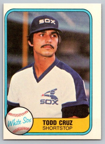 1981 Fleer #341 Todd Cruz Chicago White Sox | eBay