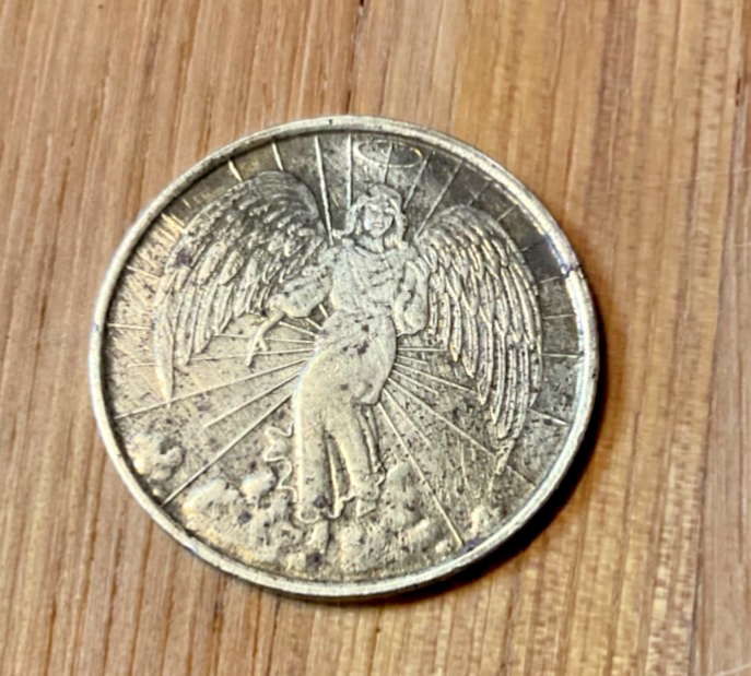 Guardian Angel Good Luck Token Coin | eBay