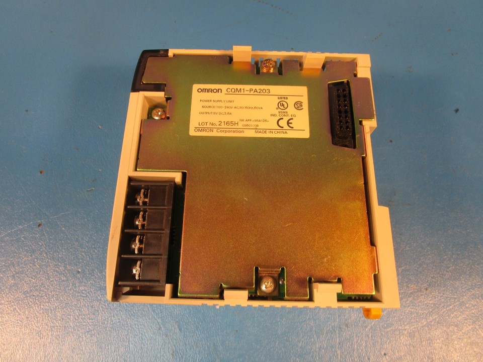 USED OMRON COM1-PA203, Power Supply Module | eBay