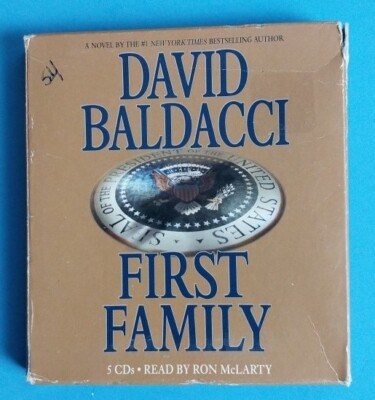 First Family By David Baldacci audio book on cd unabridged ...