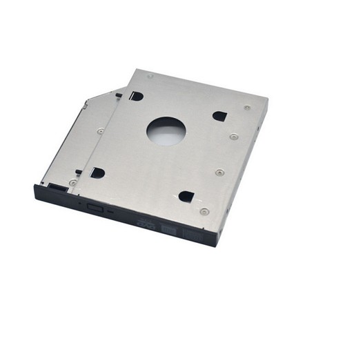 Universal Optical Bay 9.5mm SATA 2nd HDD SSD Hard Drive Caddy Adapter ...