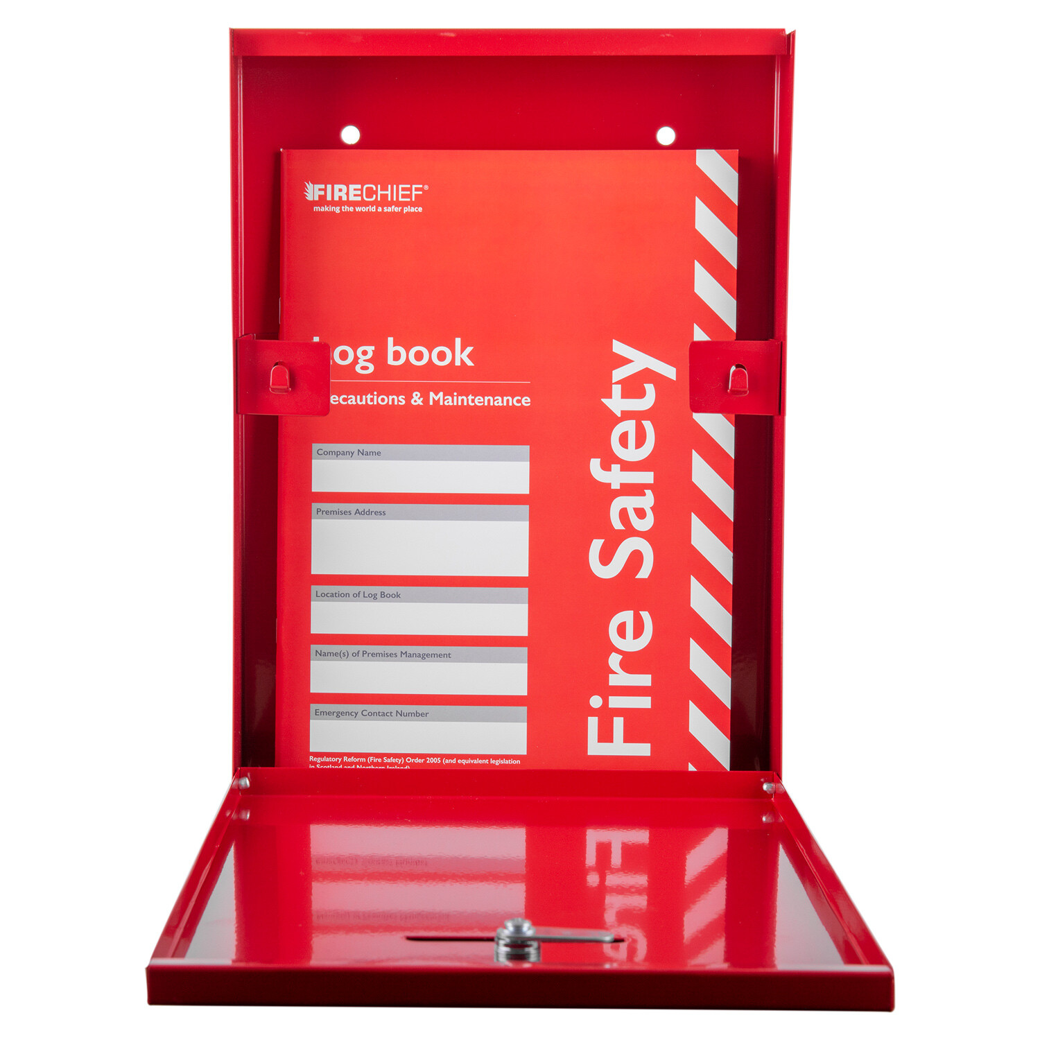 Slimline Fire Safety Document & Log Book Box | eBay UK