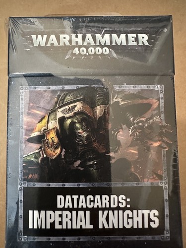 Warhammer 40K, Datacards: Imperial Knights, set number 54-02-60 | eBay