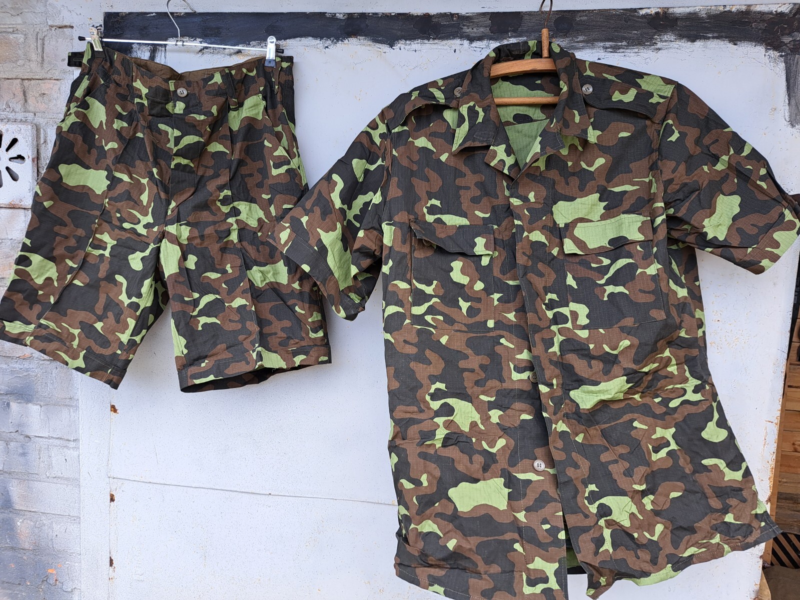 Ukrainian army peacemaker shirt and shorts suit Dubok rip-stop size 54 ...