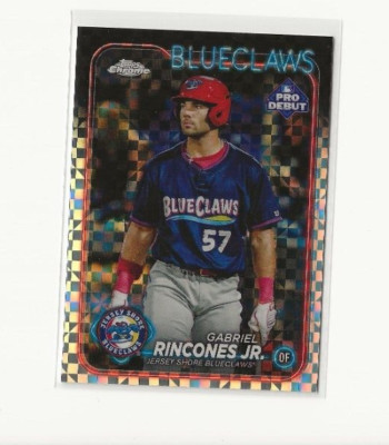 Gabriel Rincones Jr. - 2024 Topps Pro Debut Chrome - X-Fractor Parallel ...