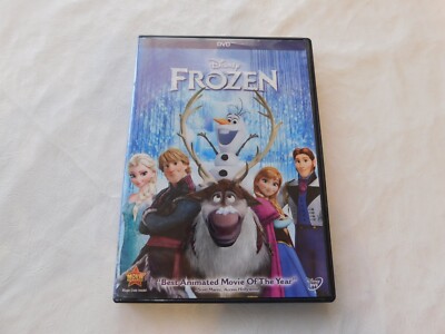Disney's Frozen DVD Rated PG Animated 2014 Aspect Ratio 2.24:1 Pre ...