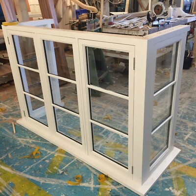 Solid Timber Wooden Square Bay Window Made to measure!!! Bespoke ...