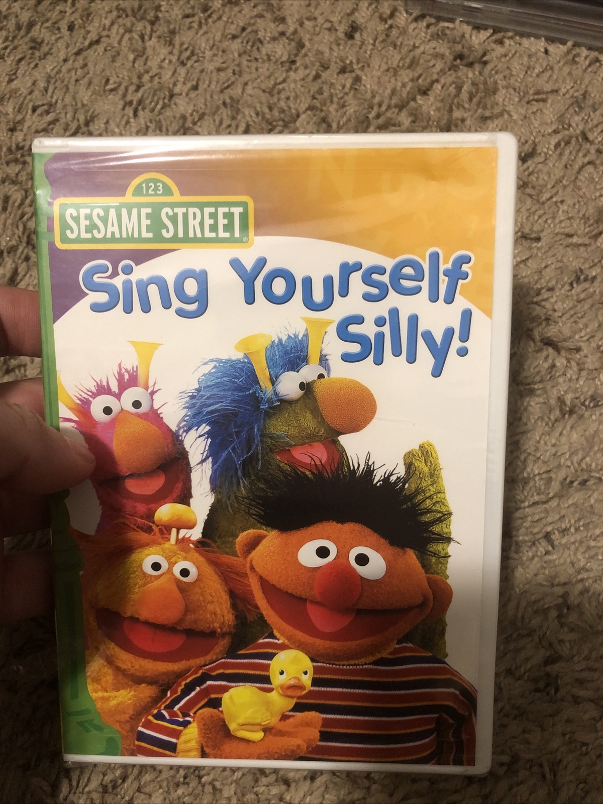 Sesame Street Sing Yourself Sillier At The Movies Dvd