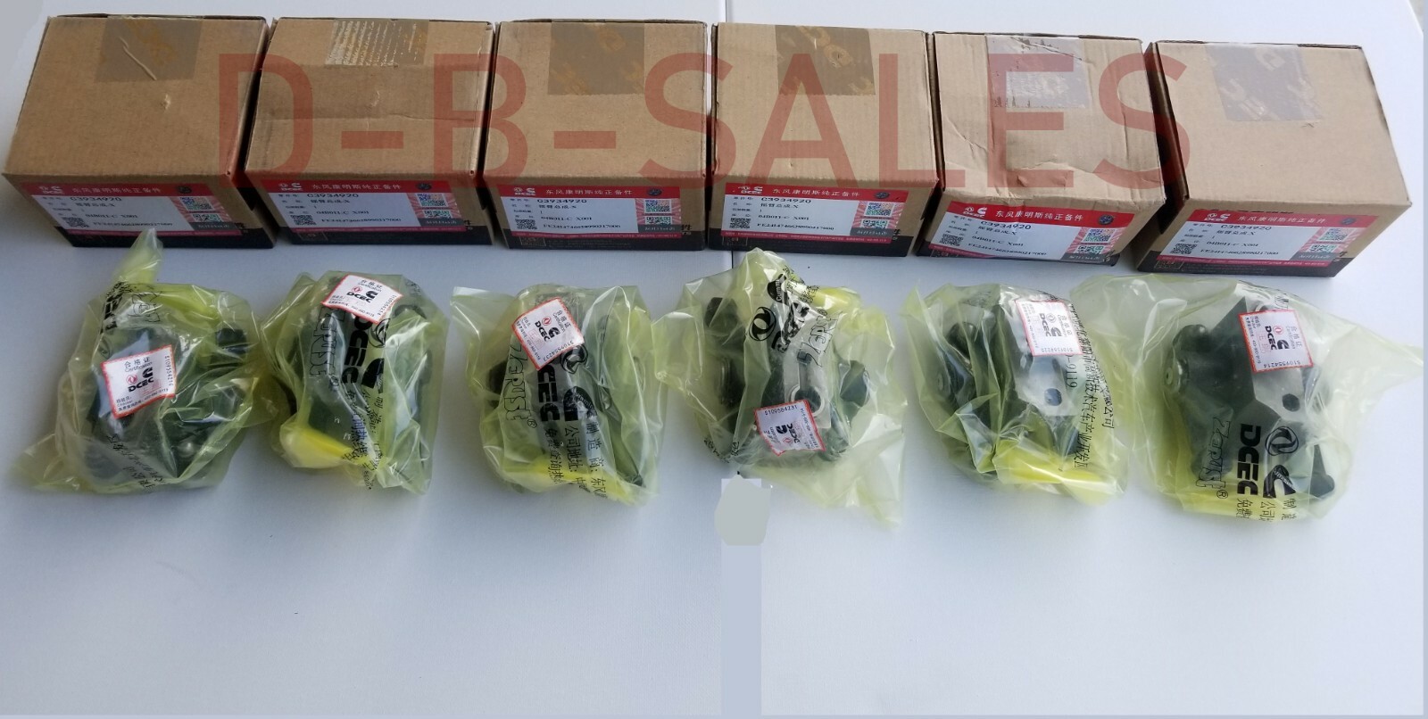 ROCKER ARMS Complete Set (6) DCEC Cummins For Dodge 5.9 89-1998.5 ...