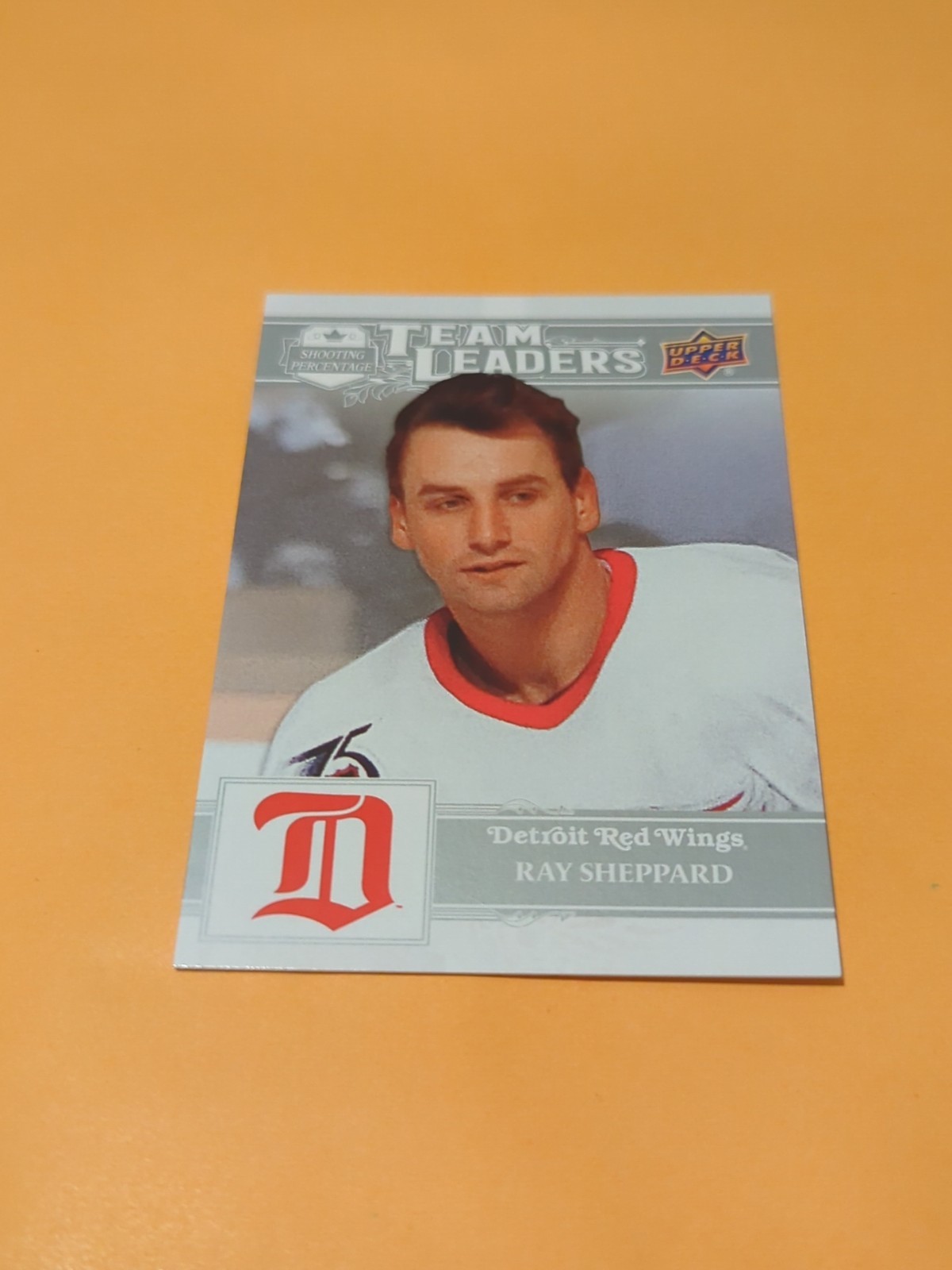 Ray Sheppard 25-26 Upper Deck Detroit Red Wings Centennial Card Cougars ...