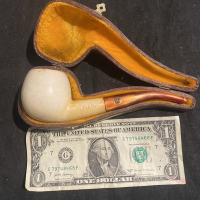 Vintage - CAO - Block Meerschaum Pipe - Signed Bekler - Hand Made ...