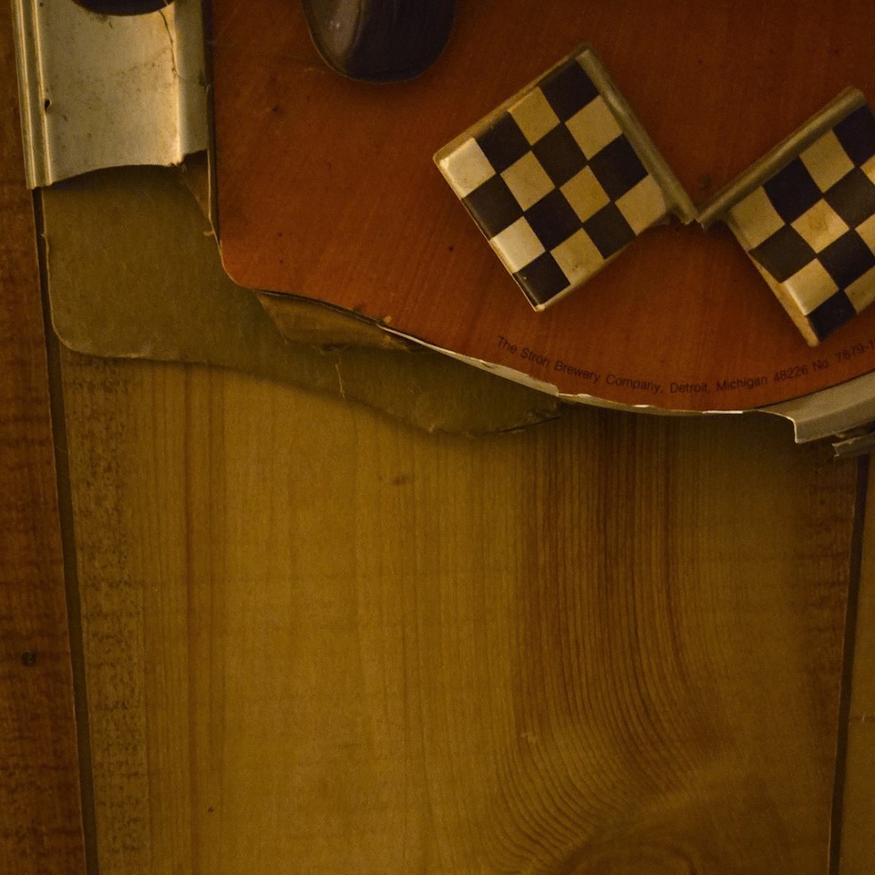 Stroh's Beer Racing Advertising Sign Car #78 Checkered Flags Breweriana ...