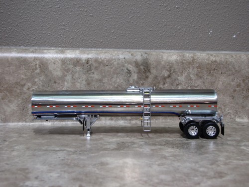 DCP 1/64 Brenner Stainless Tandem Tanker Trailer Farm Toy | eBay
