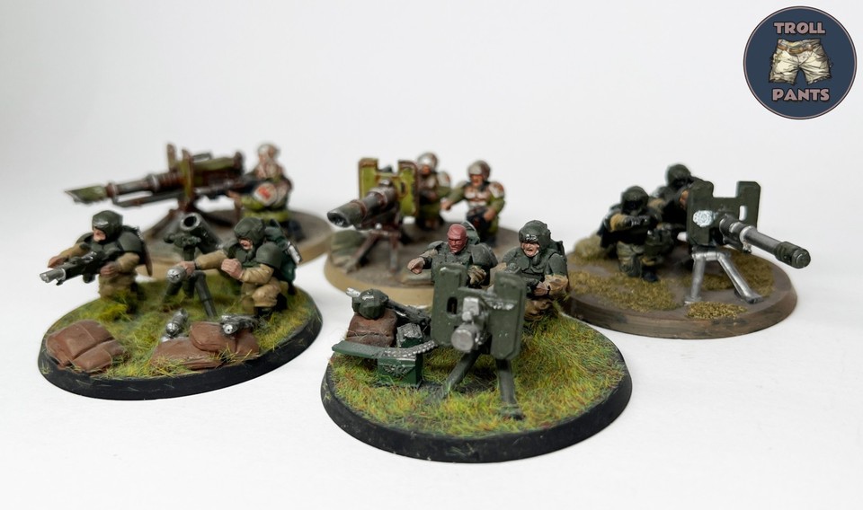Warhammer 40k - Astra Militarum - 5 Heavy Support Artillery | eBay