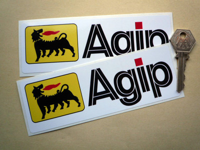 AGIP 6" F1 Ducati MV WSB Sportscar Car racing stickers | eBay