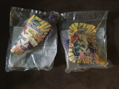 TWO 1997 Blockbuster Play Pak Saban PLATINUM PURPLE BEETLEBORG Pencil ...