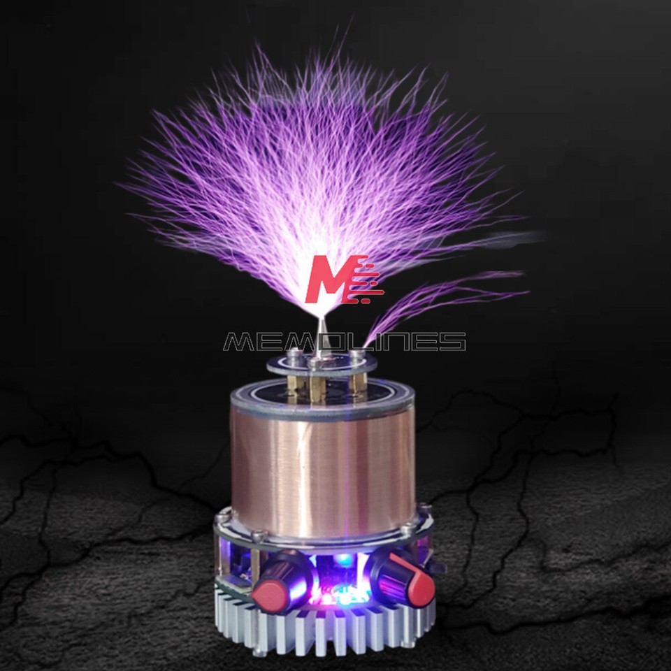 Mini Plasma Music Tesla Coil Arc Generator Artificial Lightning ...