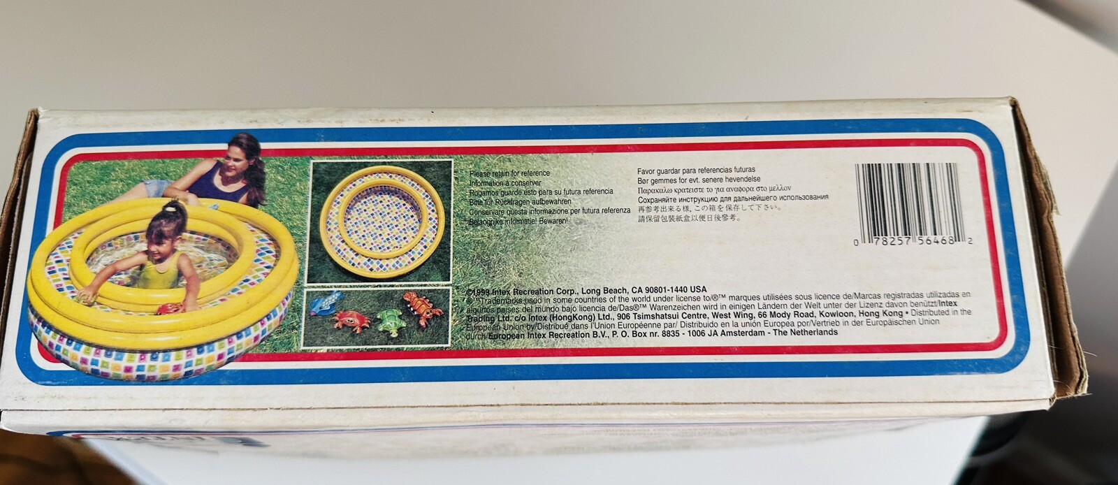 Vintage 1999 Intex The Wet Set Style#56468 NIB Kiddie Pool With Toys ...