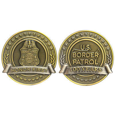 H-009 Border Patrol Agent 100th Anniversary Centennial Honor First CBP ...