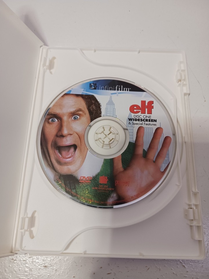 Elf DVD Will Ferrell Disc One Only MISSING DISC TWO 794043716829| eBay