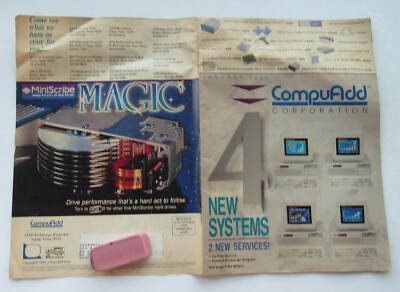 CompuAdd Corporation Computer Catalog 1989 | eBay