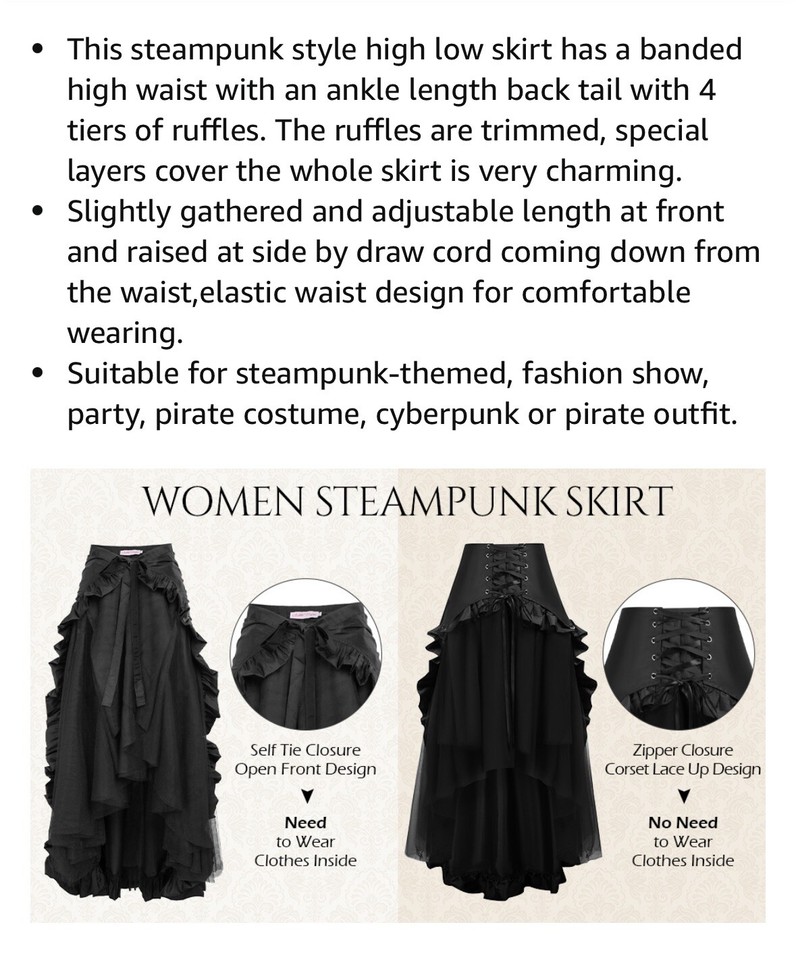 Costume Cape Brown Steam Punk , Saloon Girl , Victorian Brown L | eBay