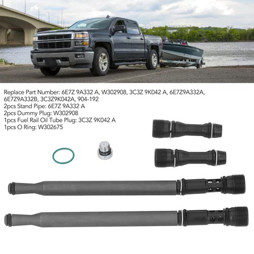 6pcs Stand Pipe Dummy Plug Kit 6E7Z 9A332 A Oil Rail Repair Kit For ...